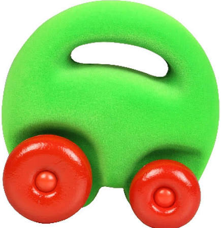 Rubbabu Mascot Cars- Natural Rubber Toys - Jillian's Drawers